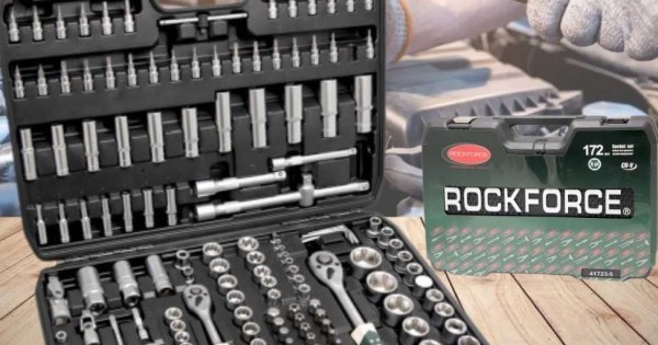 Професионално гедоре 172 части ROCKFORCE